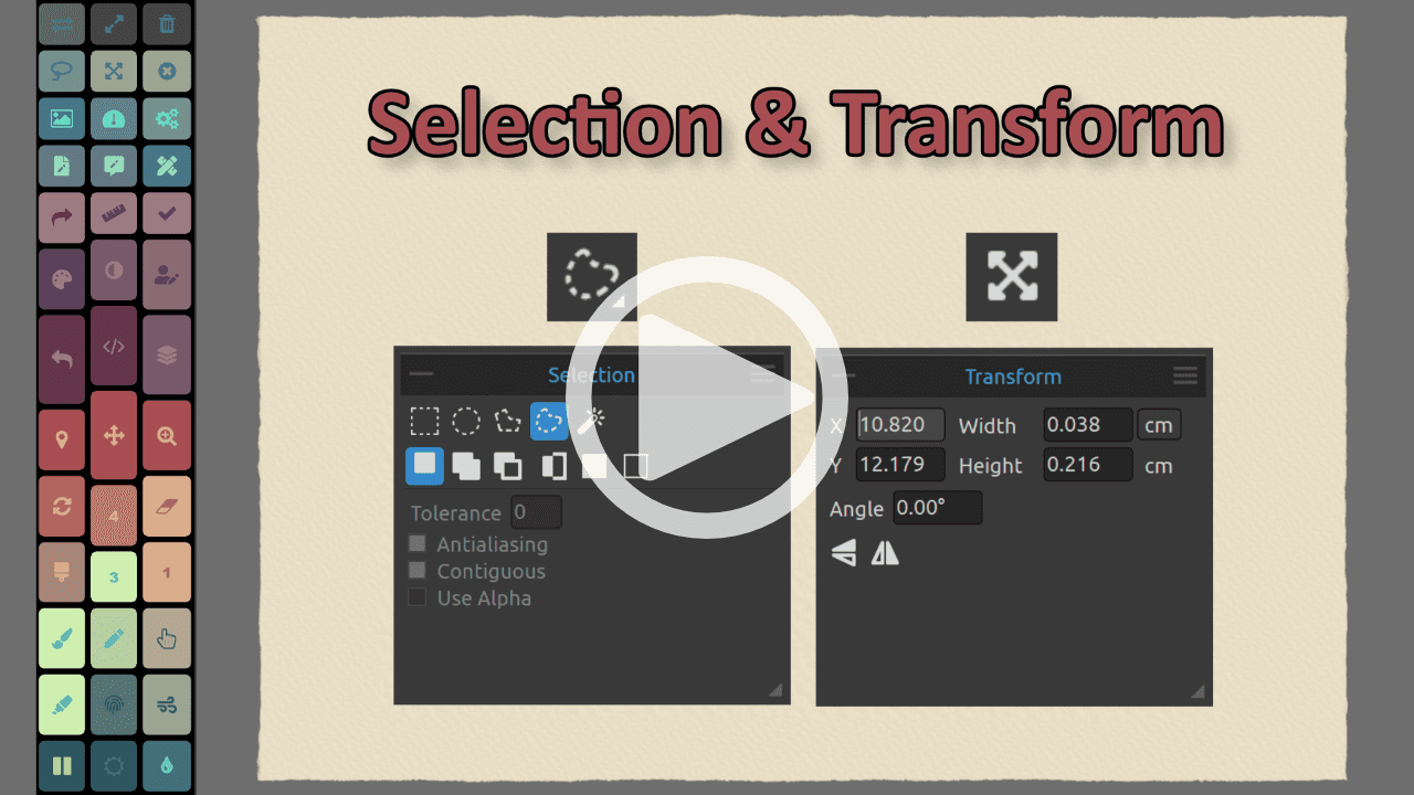 selection transform play | Stylus and Microsoft Windows Tablet apps ...