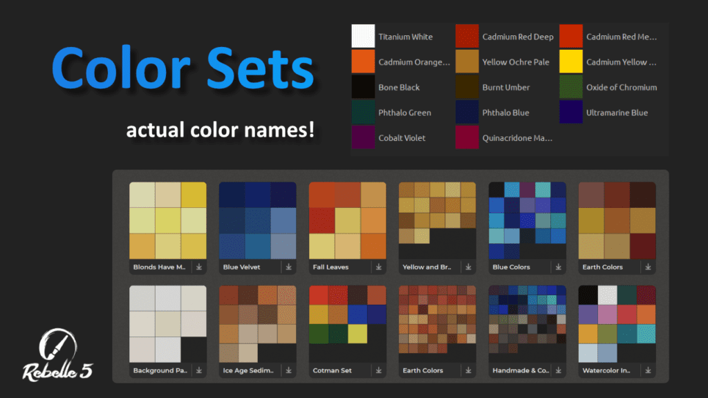 color-sets | Stylus and Microsoft Windows Tablet apps - Touch Screen ...
